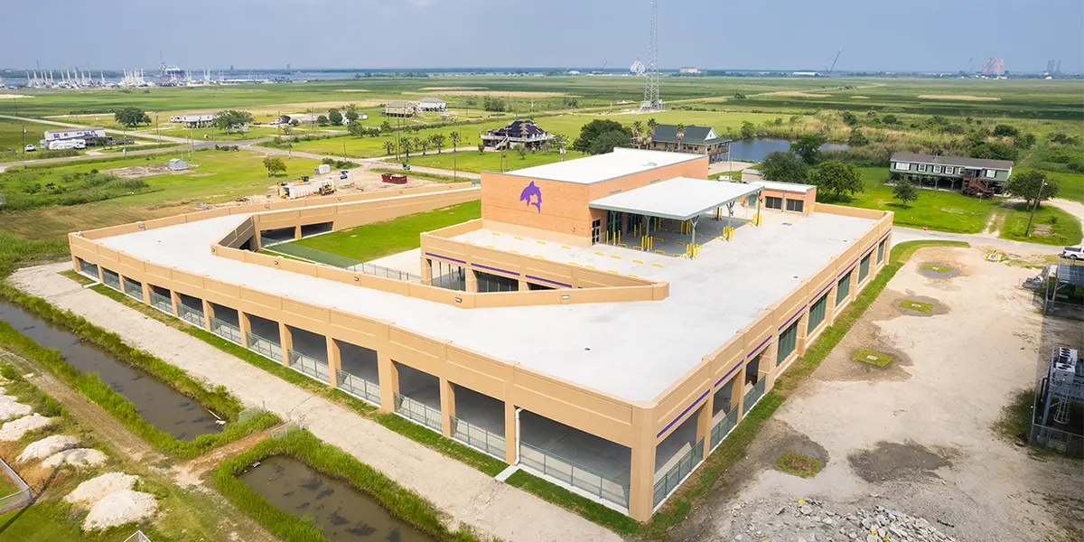 Sabine Pass ISD New Transportation Center - SpawGlass
